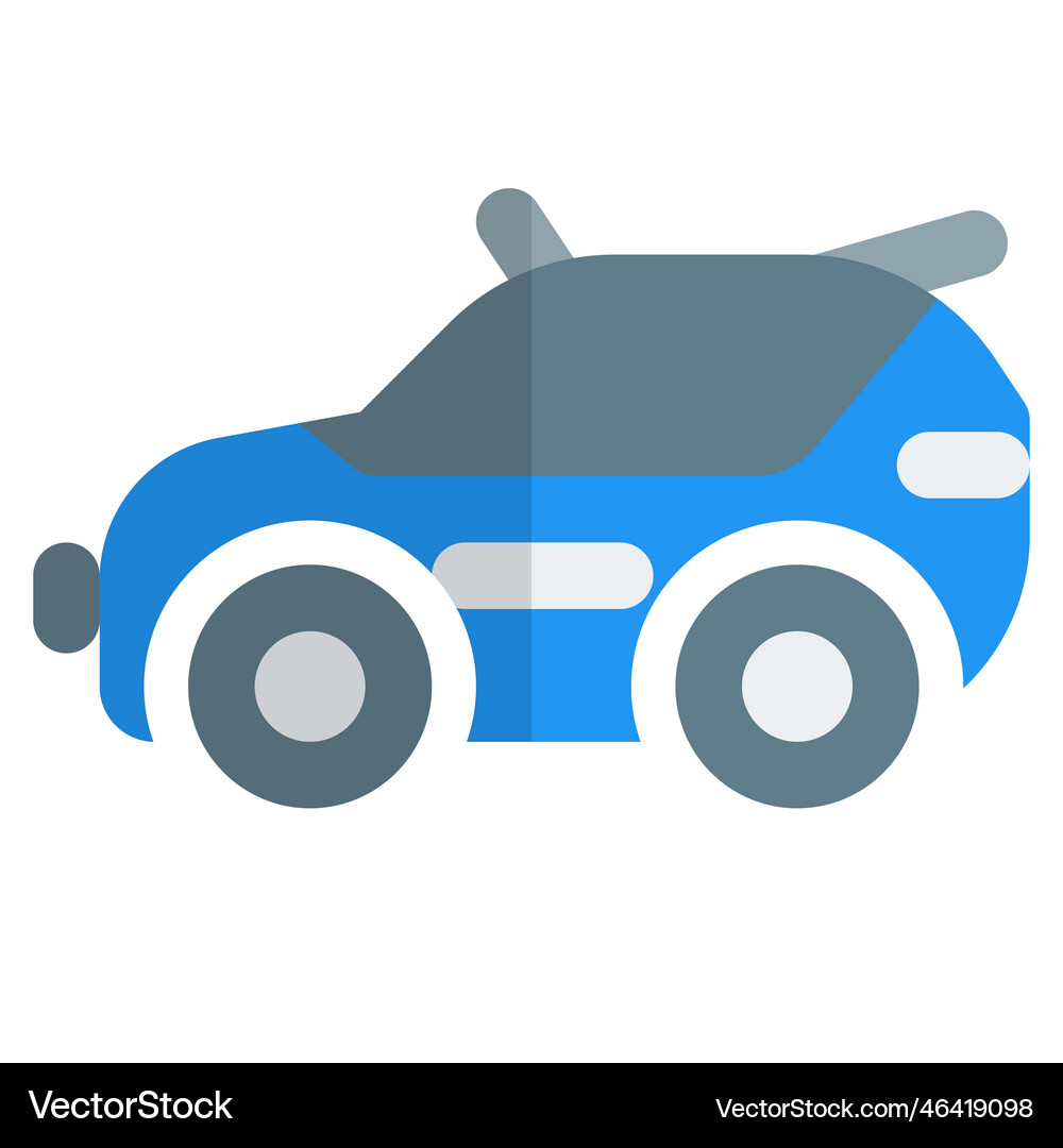 Rally car racing automobile designed Royalty Free Vector