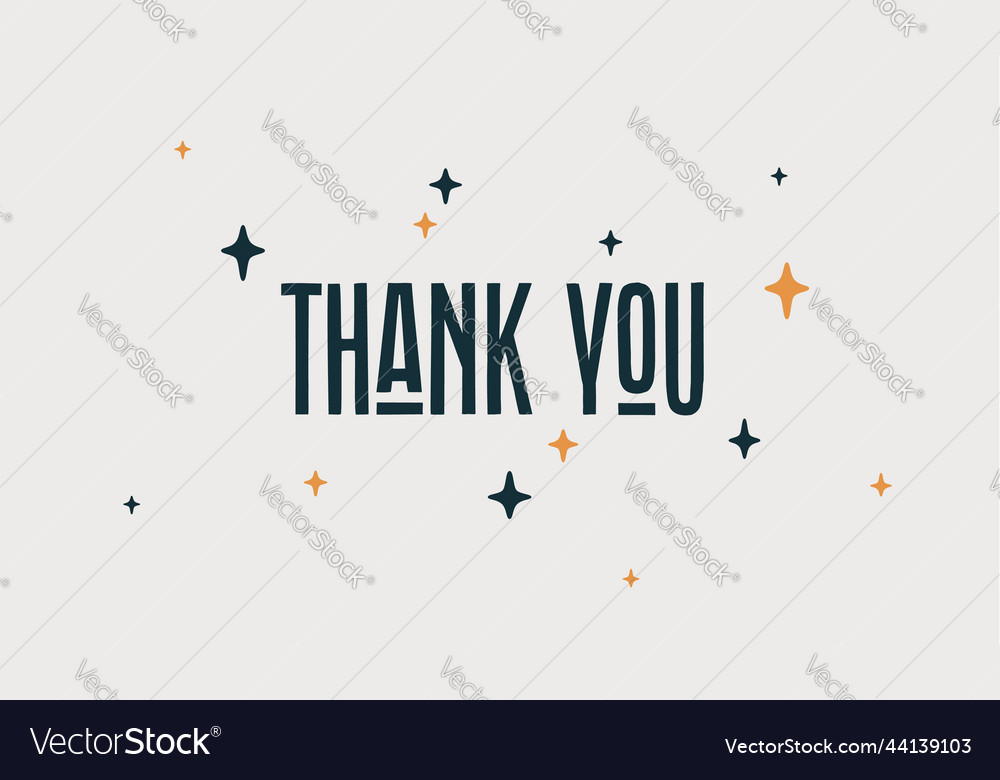 Thank you hand drawn lettering Royalty Free Vector Image Thank you hand drawn lettering Royalty Free Vector Image