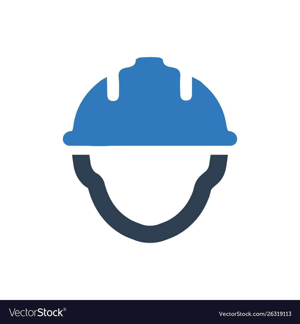 Construction worker icon Royalty Free Vector Image