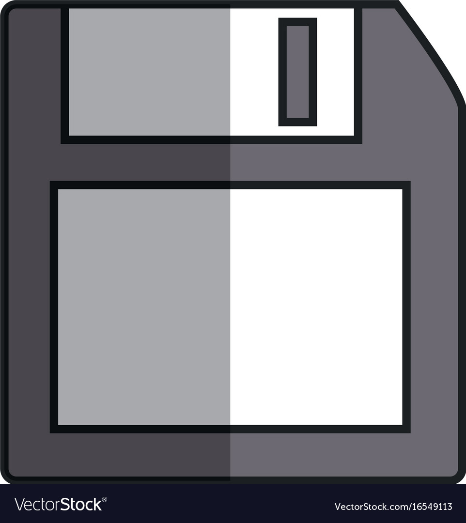 Diskette icon image Royalty Free Vector Image - VectorStock