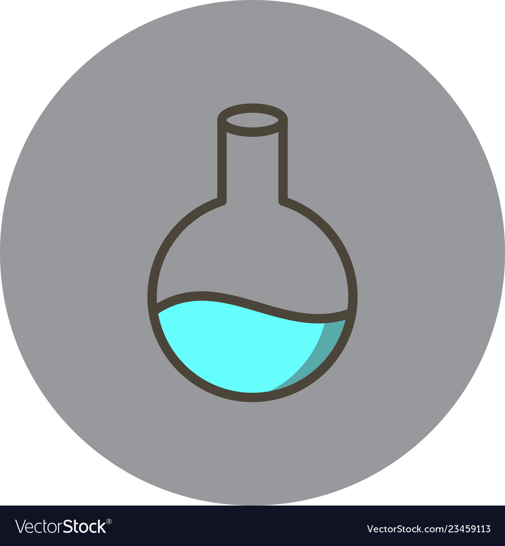 Flask icon Royalty Free Vector Image - VectorStock