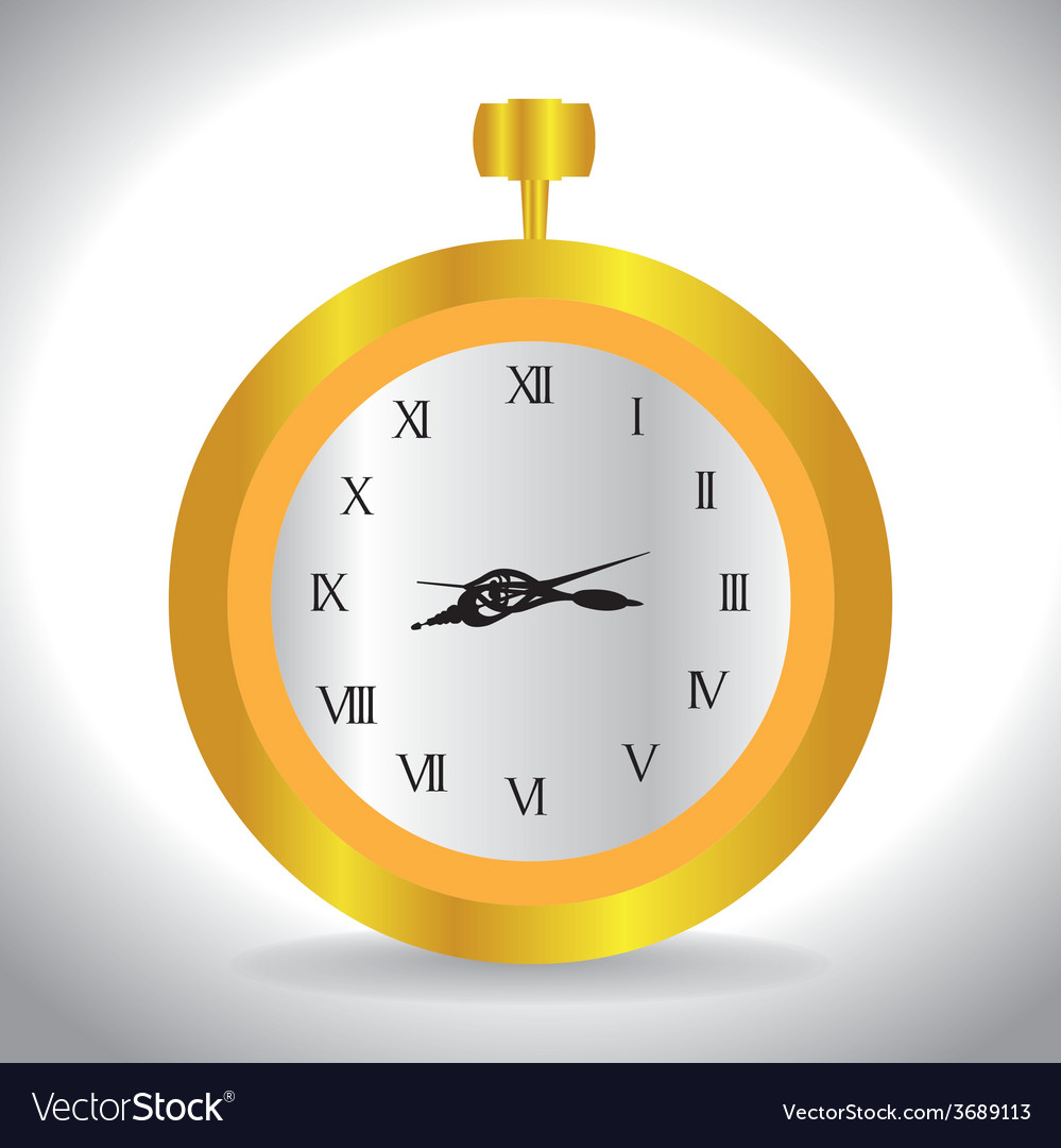Time design Royalty Free Vector Image - VectorStock