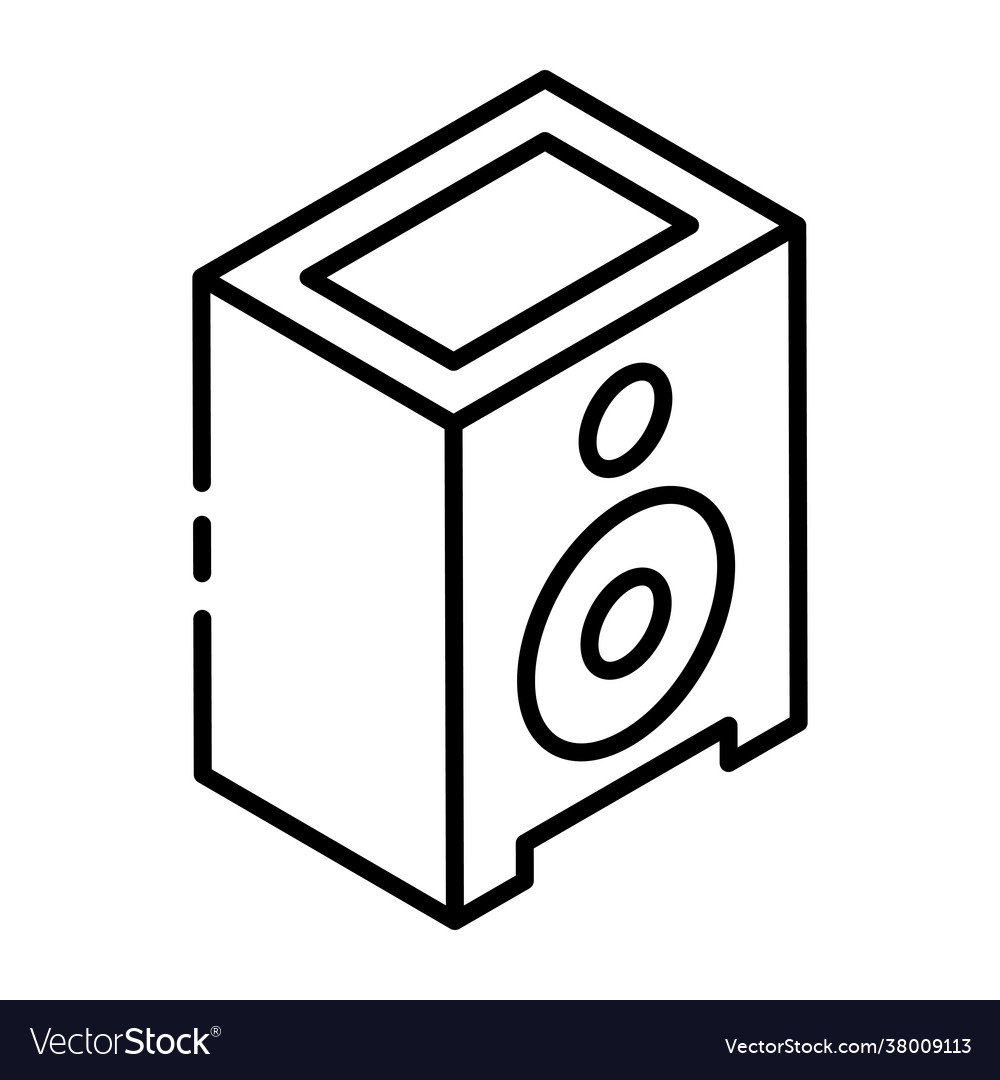 Woofer Royalty Free Vector Image - VectorStock