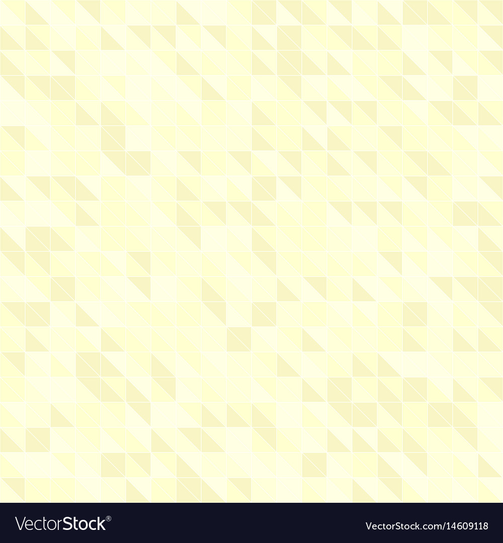 Yellow triangle pattern seamless Royalty Free Vector Image
