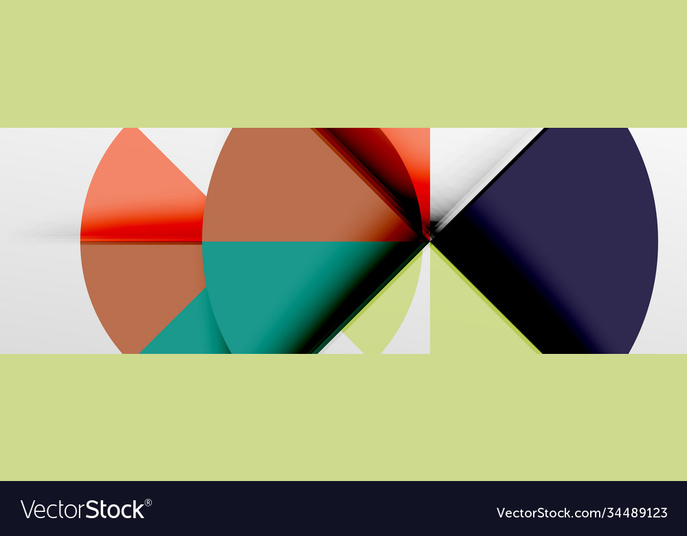 Bright color circles abstract round shapes Vector Image Bright color circles abstract round shapes Vector Image