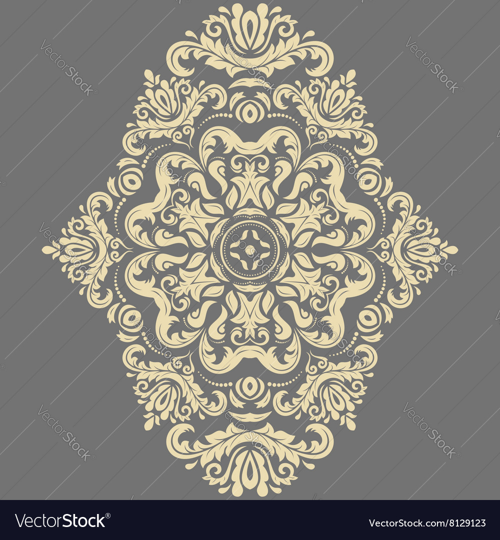 Oriental abstract pattern Royalty Free Vector Image