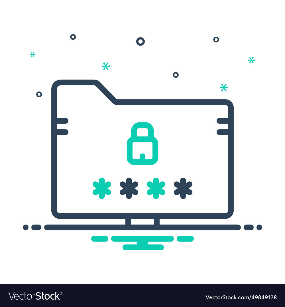 Data protection Royalty Free Vector Image - VectorStock