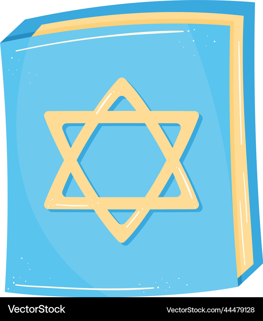 Jewish sacred book Royalty Free Vector Image - VectorStock