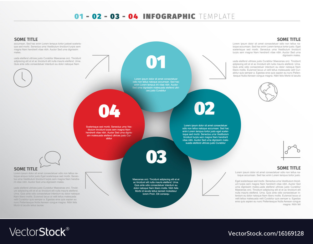 Progress steps template Royalty Free Vector Image