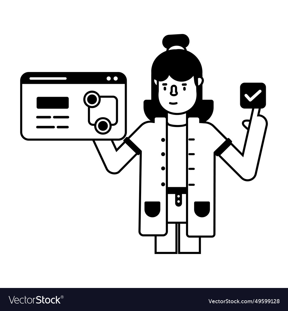 Web validation Royalty Free Vector Image - VectorStock