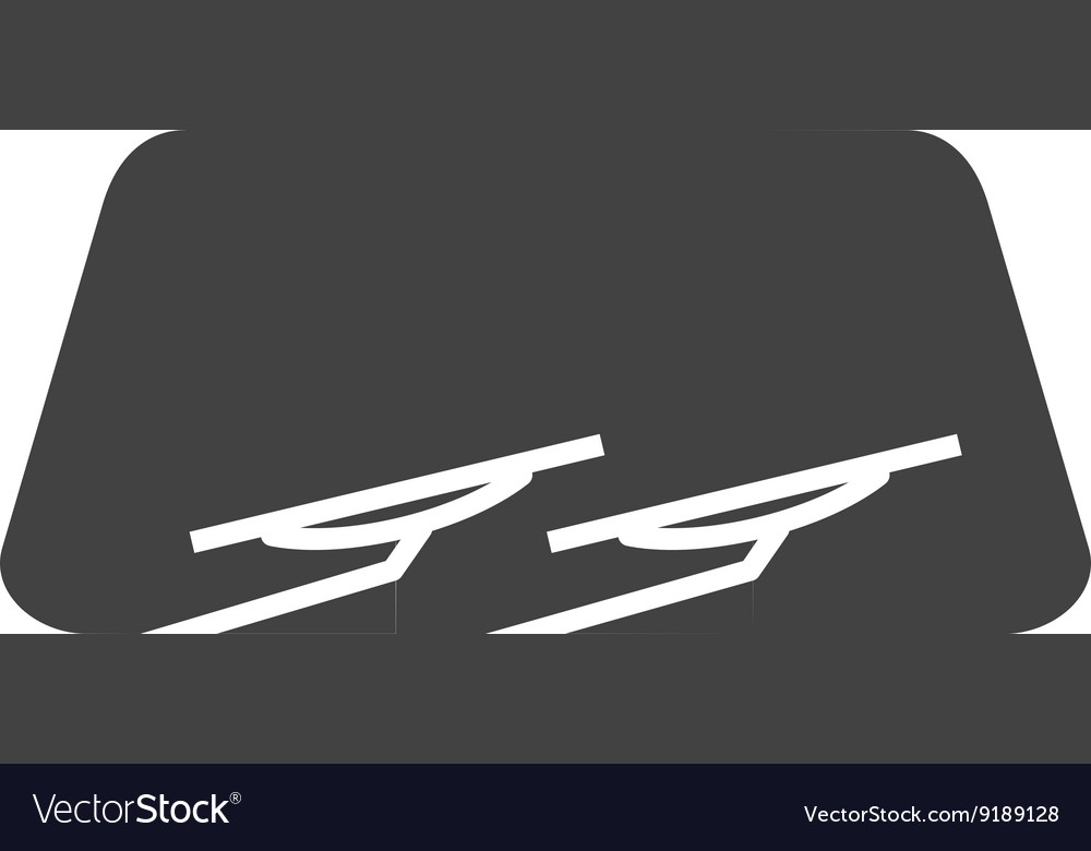 Windshield Royalty Free Vector Image - VectorStock