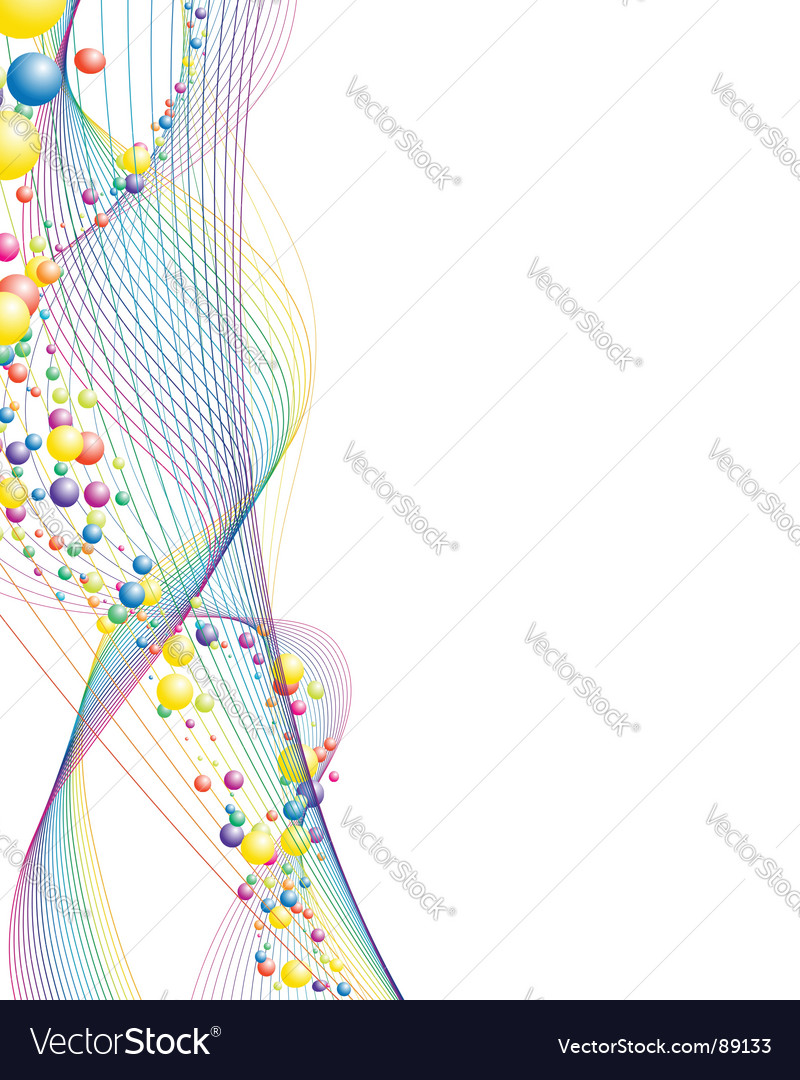 Colourful lines Royalty Free Vector Image - VectorStock