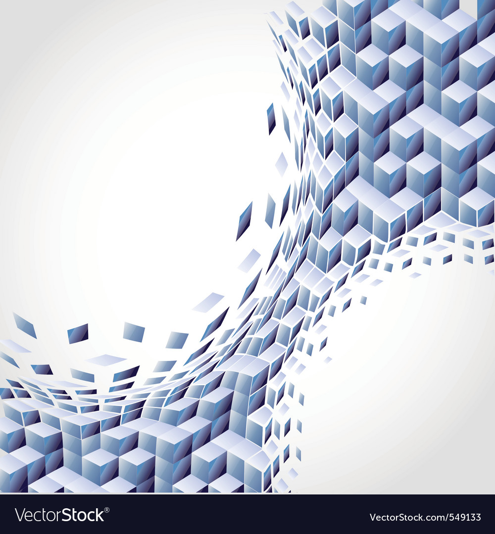 Cube 3d Royalty Free Vector Image - VectorStock