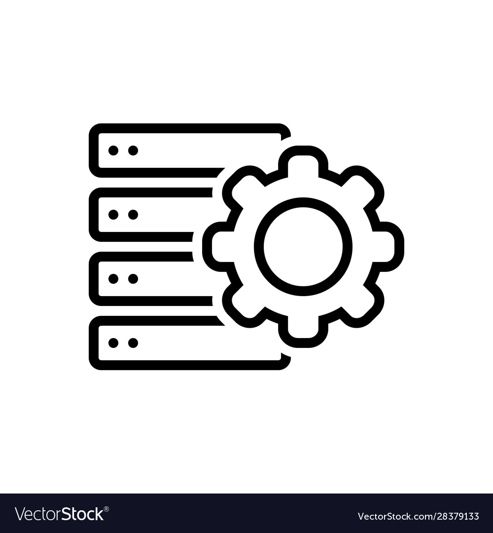Settings Royalty Free Vector Image - VectorStock