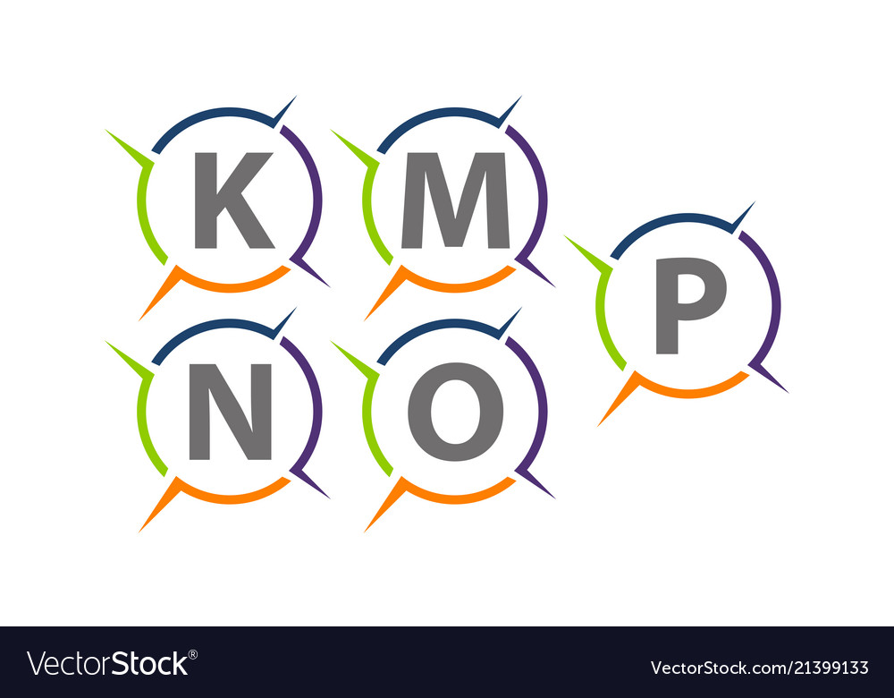 Synergy solution process abbreviation set Vector Image