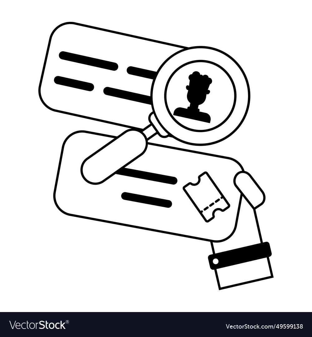Client search Royalty Free Vector Image - VectorStock