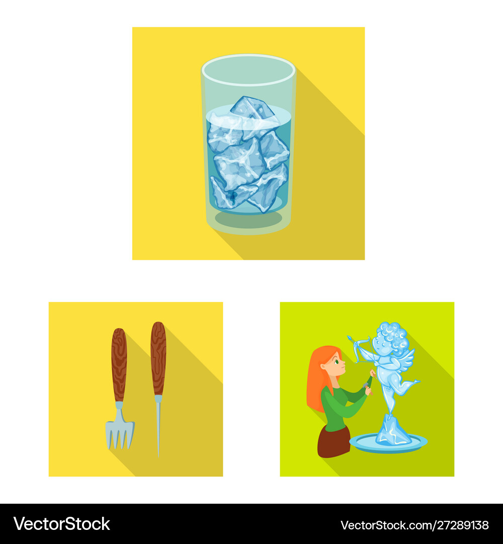 Design texture and frozen symbol Royalty Free Vector Image
