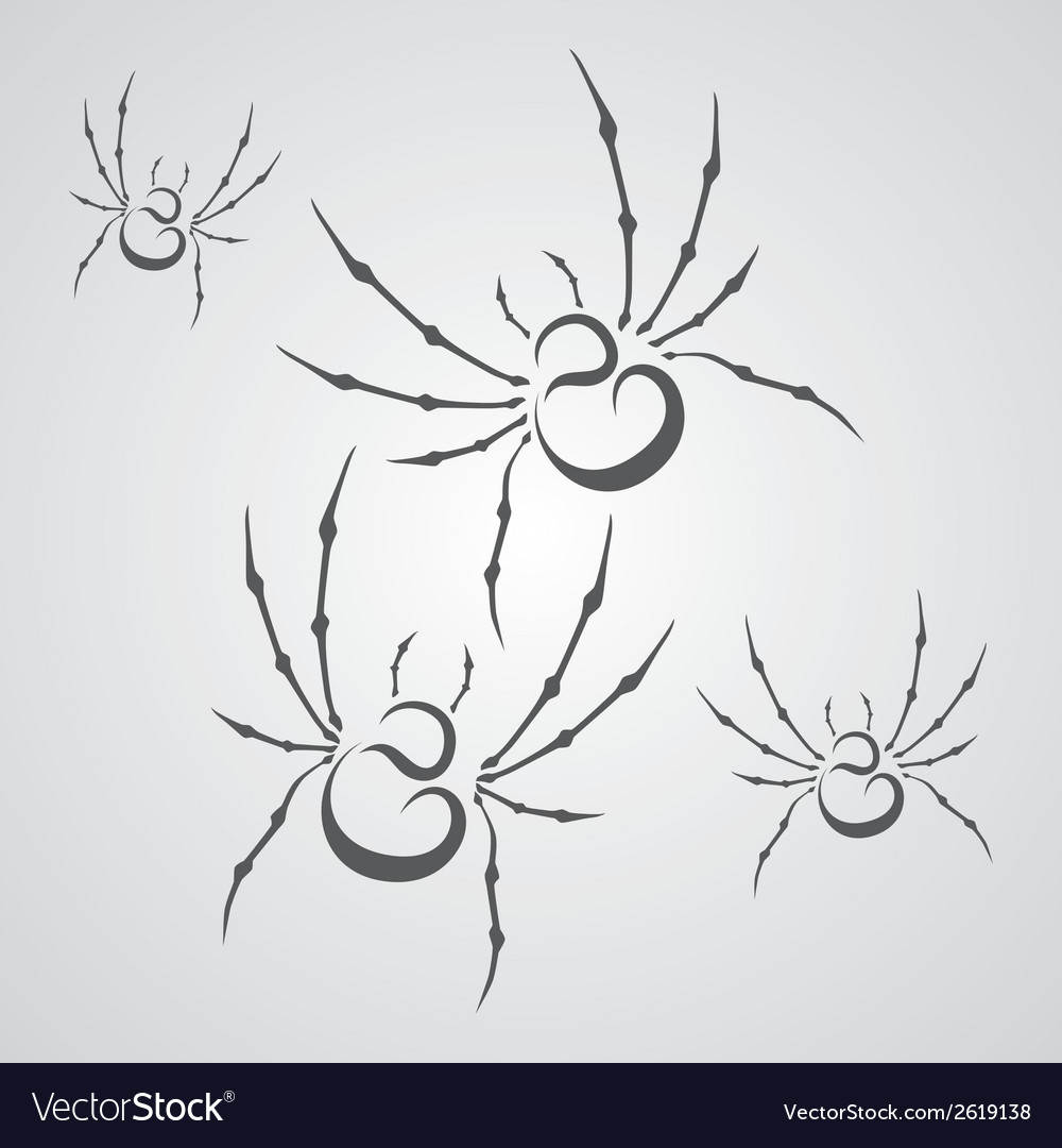 Spider Royalty Free Vector Image - VectorStock