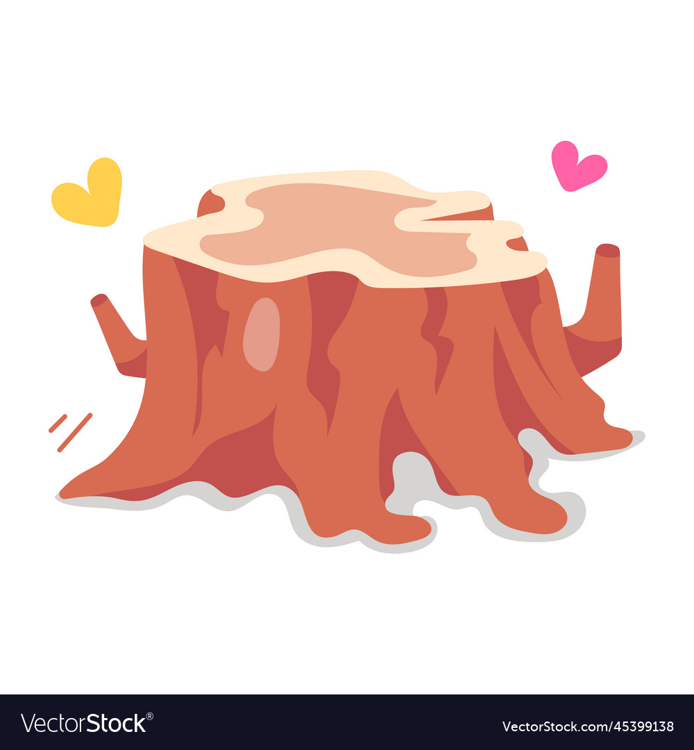 Tree trunk Royalty Free Vector Image - VectorStock