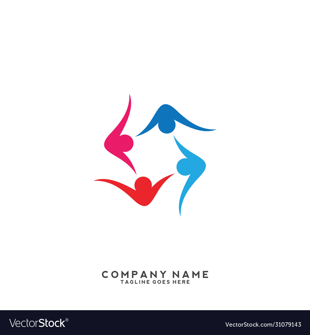 People Community Creative Hub Social Connection Vector Image