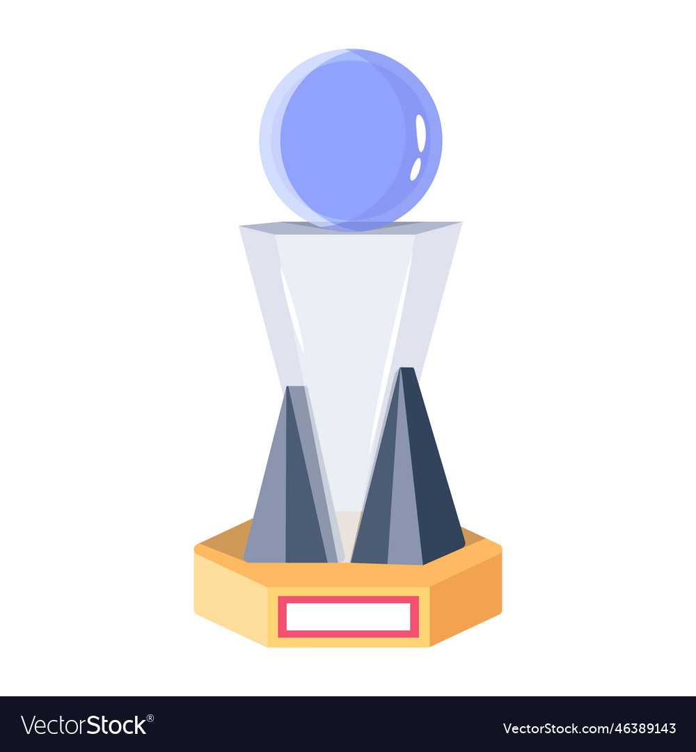 Sports award Royalty Free Vector Image - VectorStock