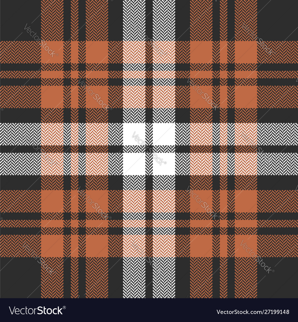 Winter plaid pattern Royalty Free Vector Image