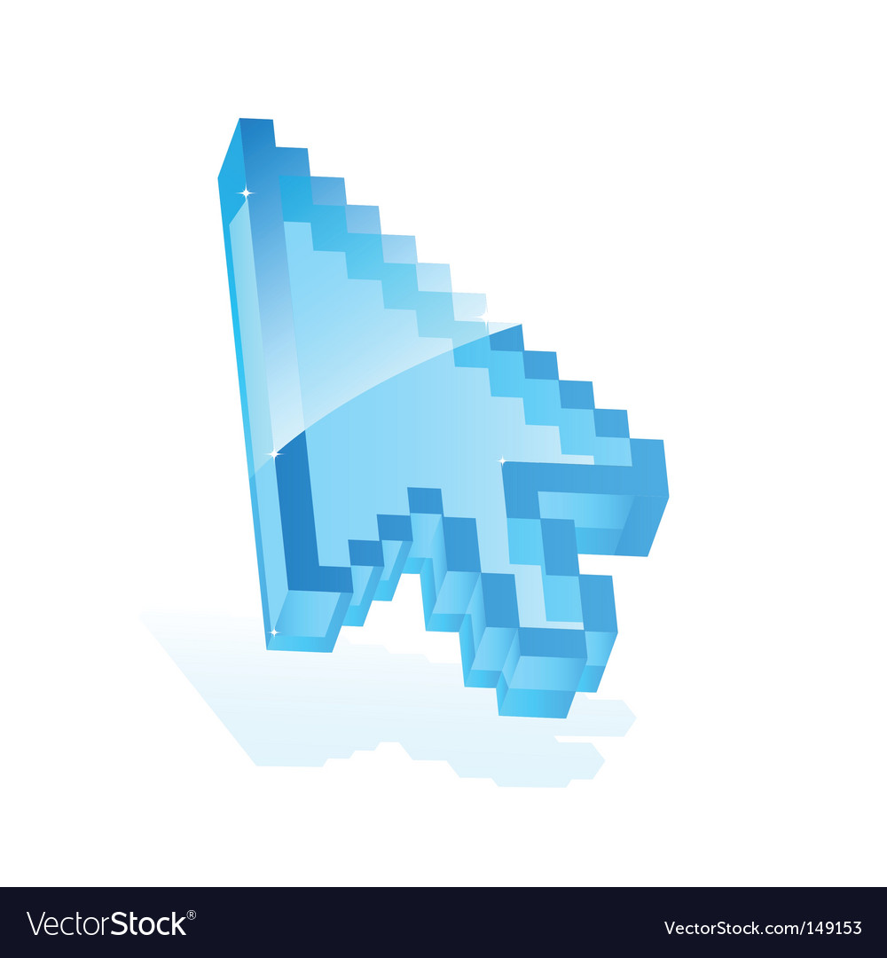 Arrow cursor Royalty Free Vector Image - VectorStock