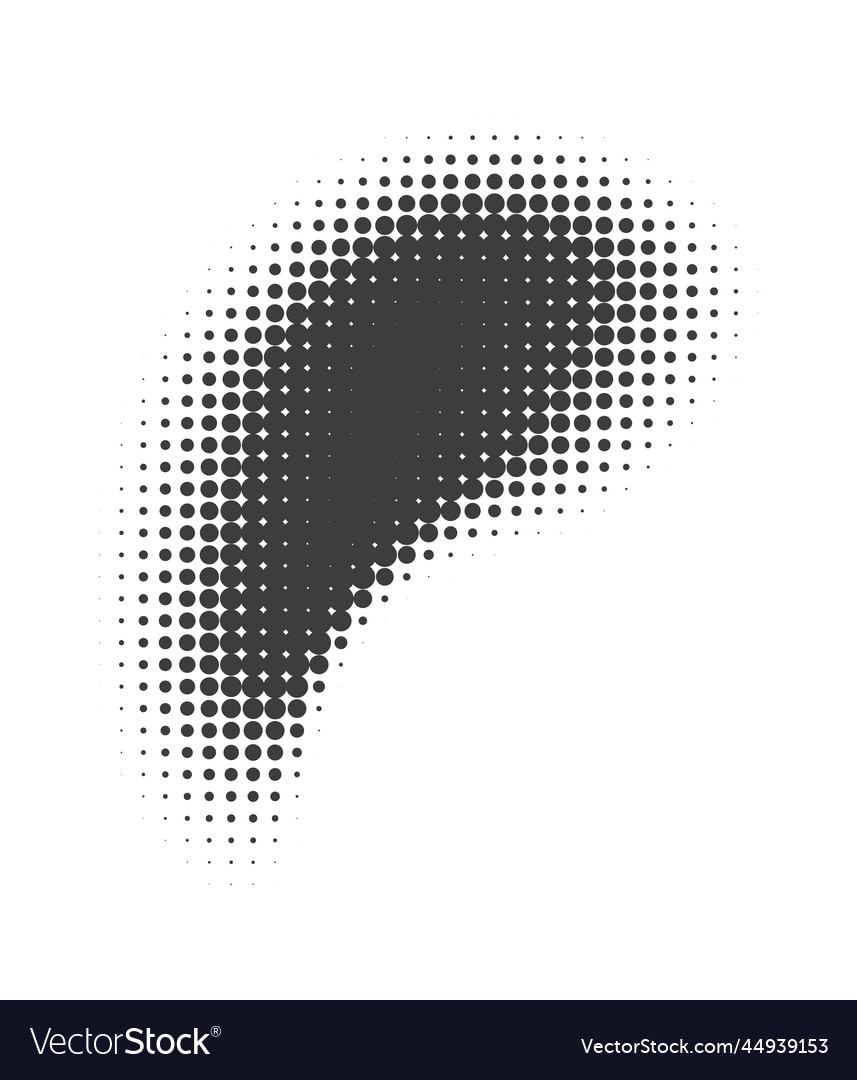 Halftone gradient shapes dots comic effect Vector Image