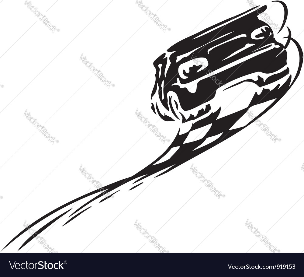 Race car Royalty Free Vector Image - VectorStock