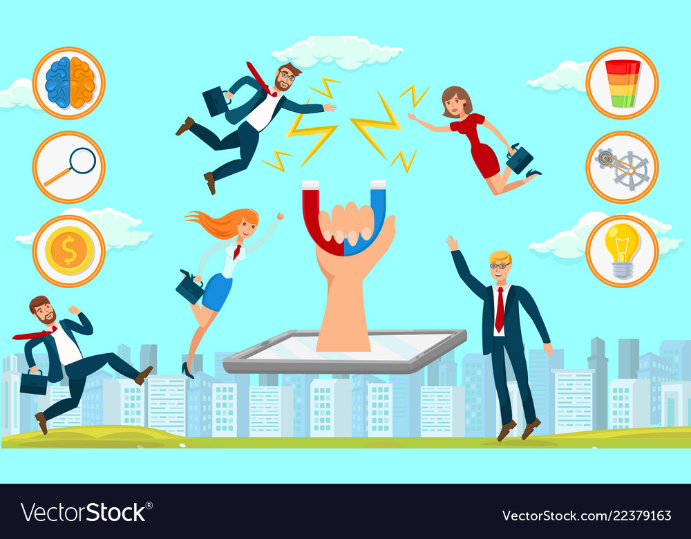 Business development strategy Royalty Free Vector Image