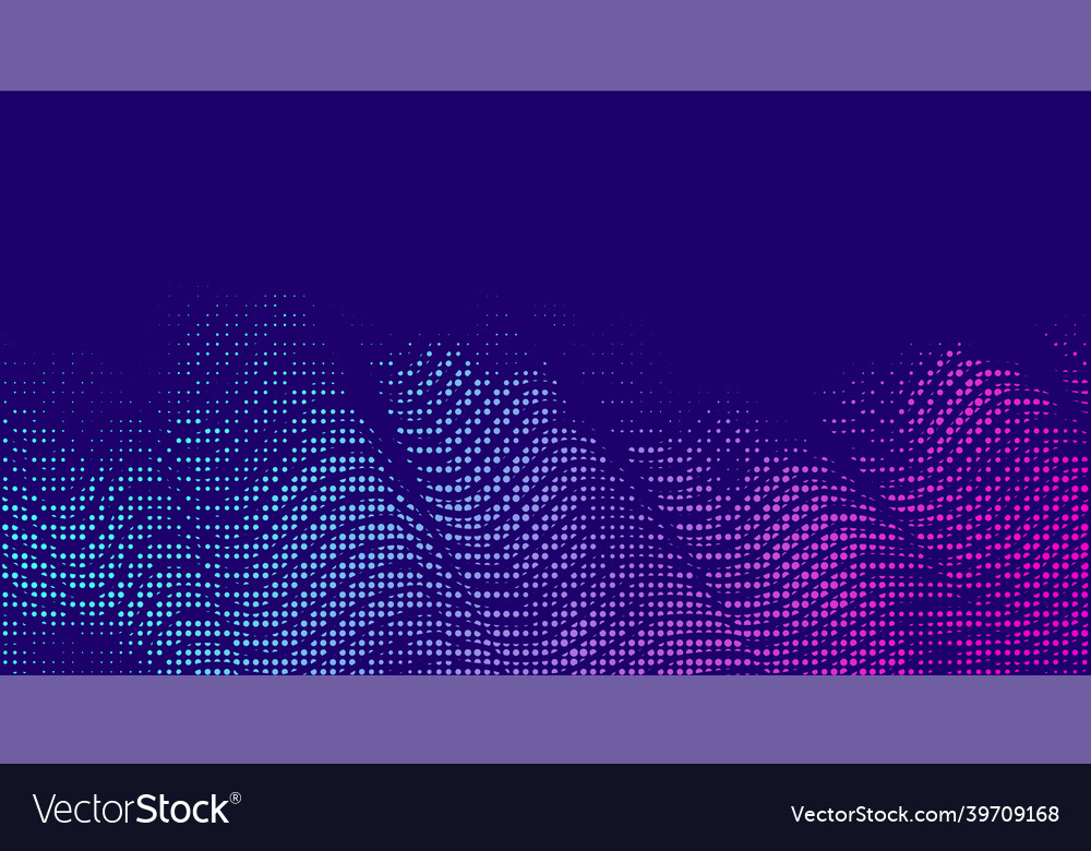 Abstract background halftone gradient Royalty Free Vector