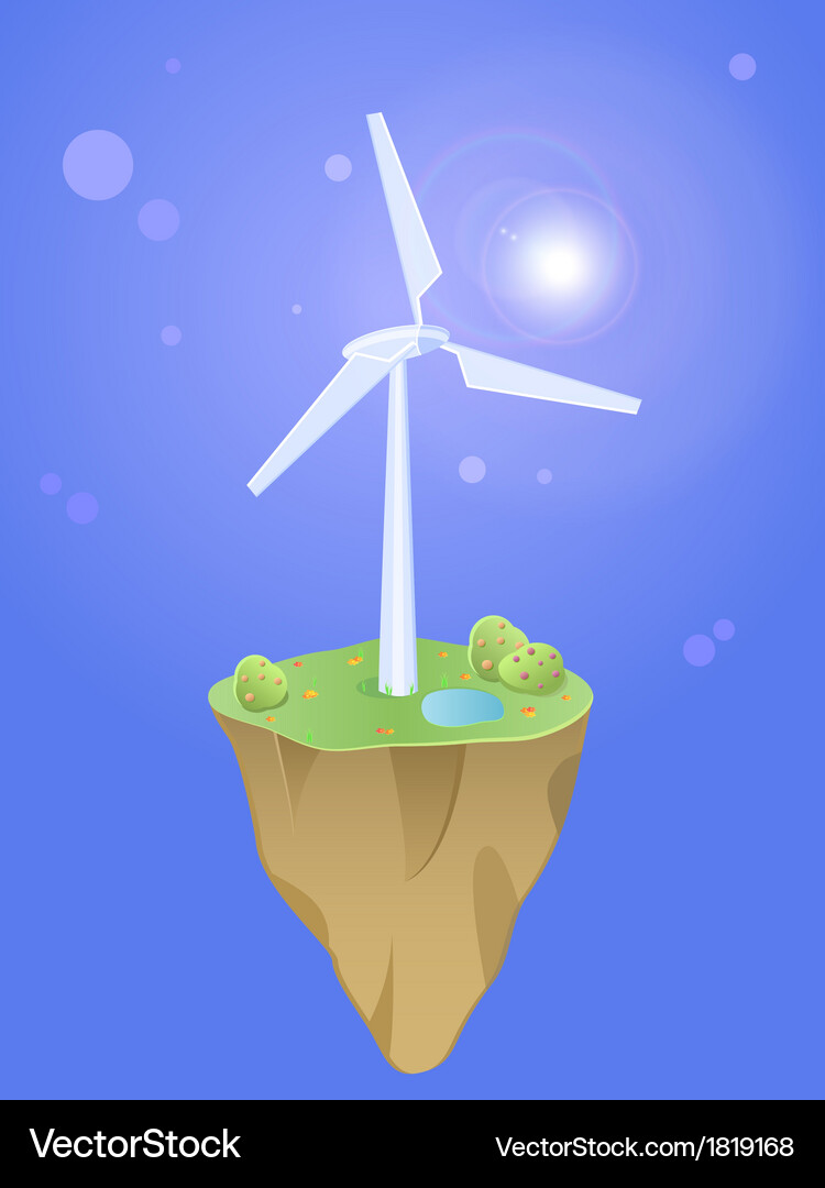 Earth wind Royalty Free Vector Image - VectorStock