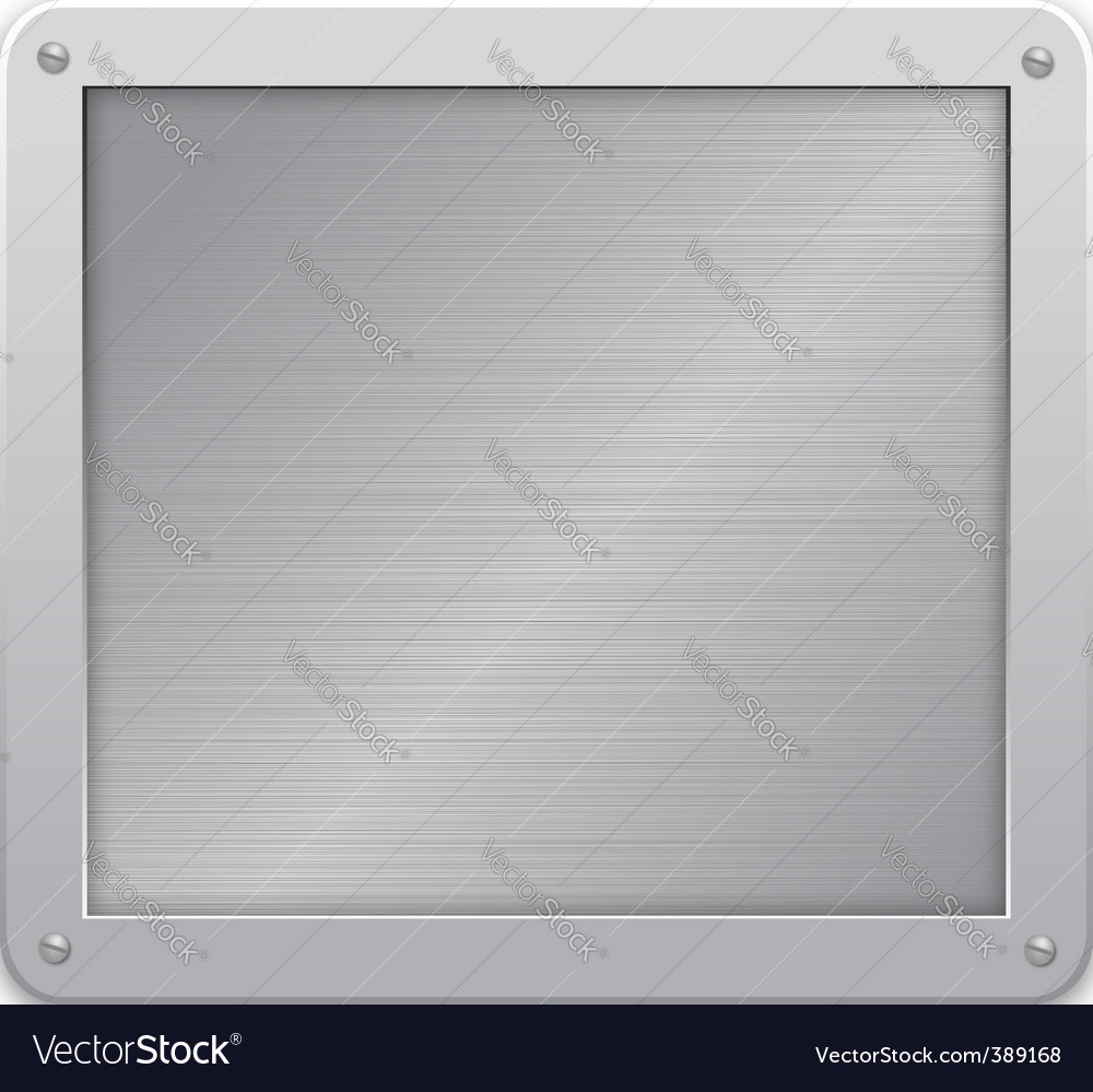 Metallic background Royalty Free Vector Image - VectorStock