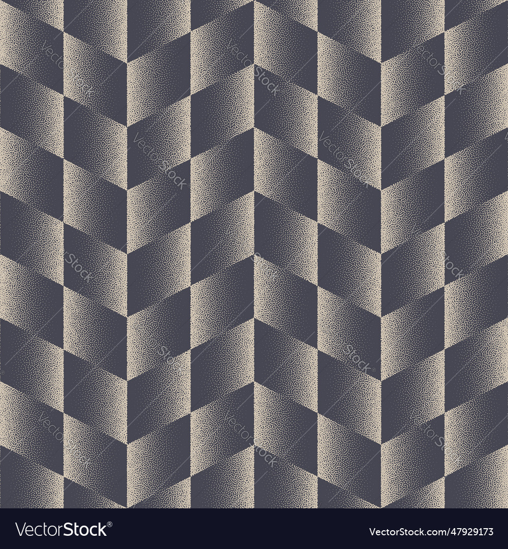 Checkered parallelogram mod seamless pattern dot Vector Image