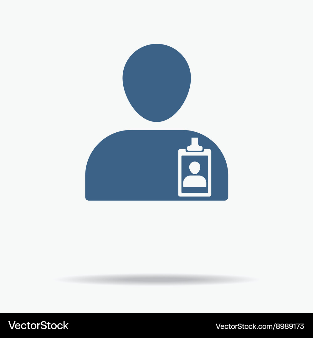 Single Man Logo Doctor And Hands Vector Logotype In Blue Color.