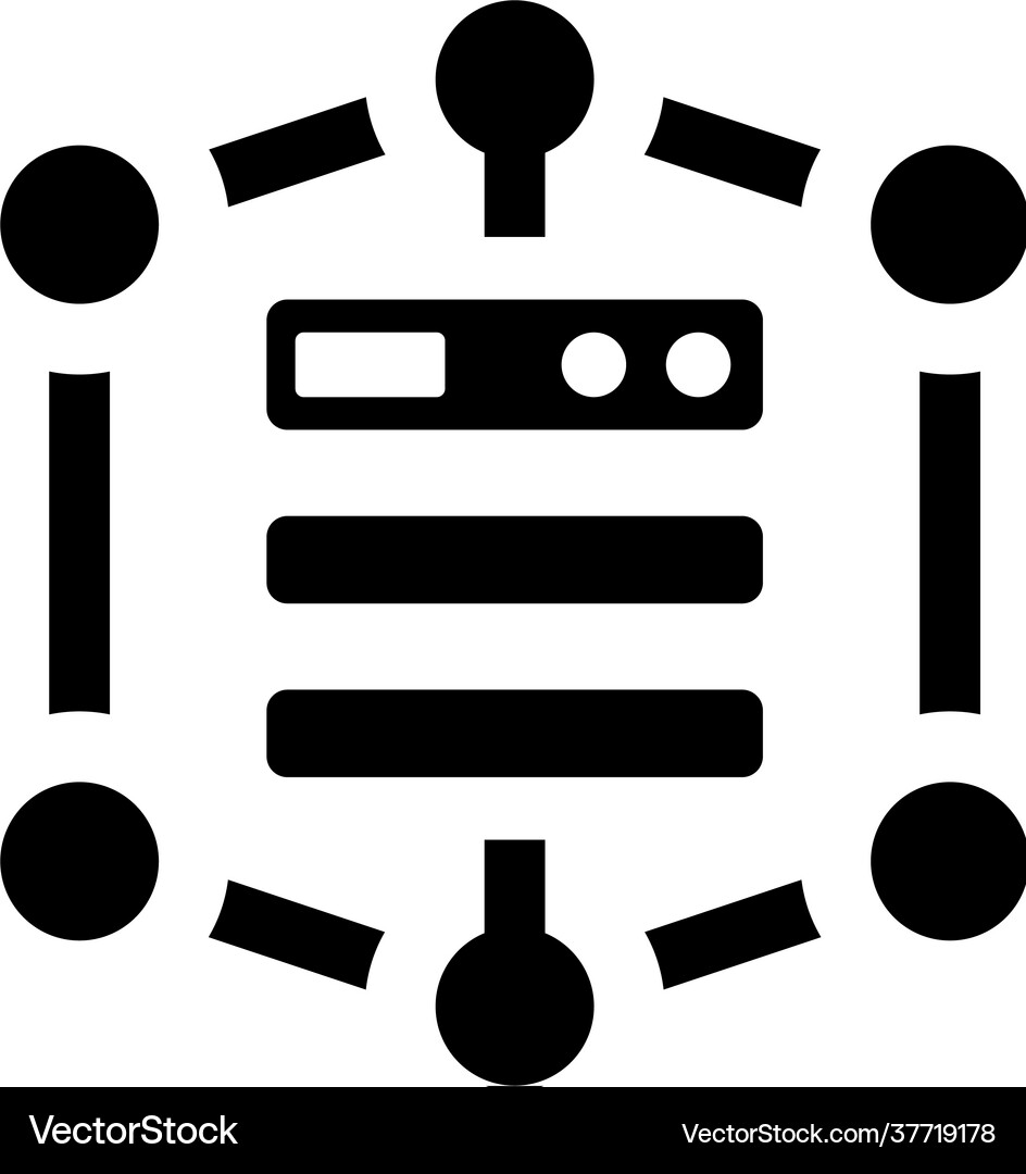 Data base icon Royalty Free Vector Image - VectorStock