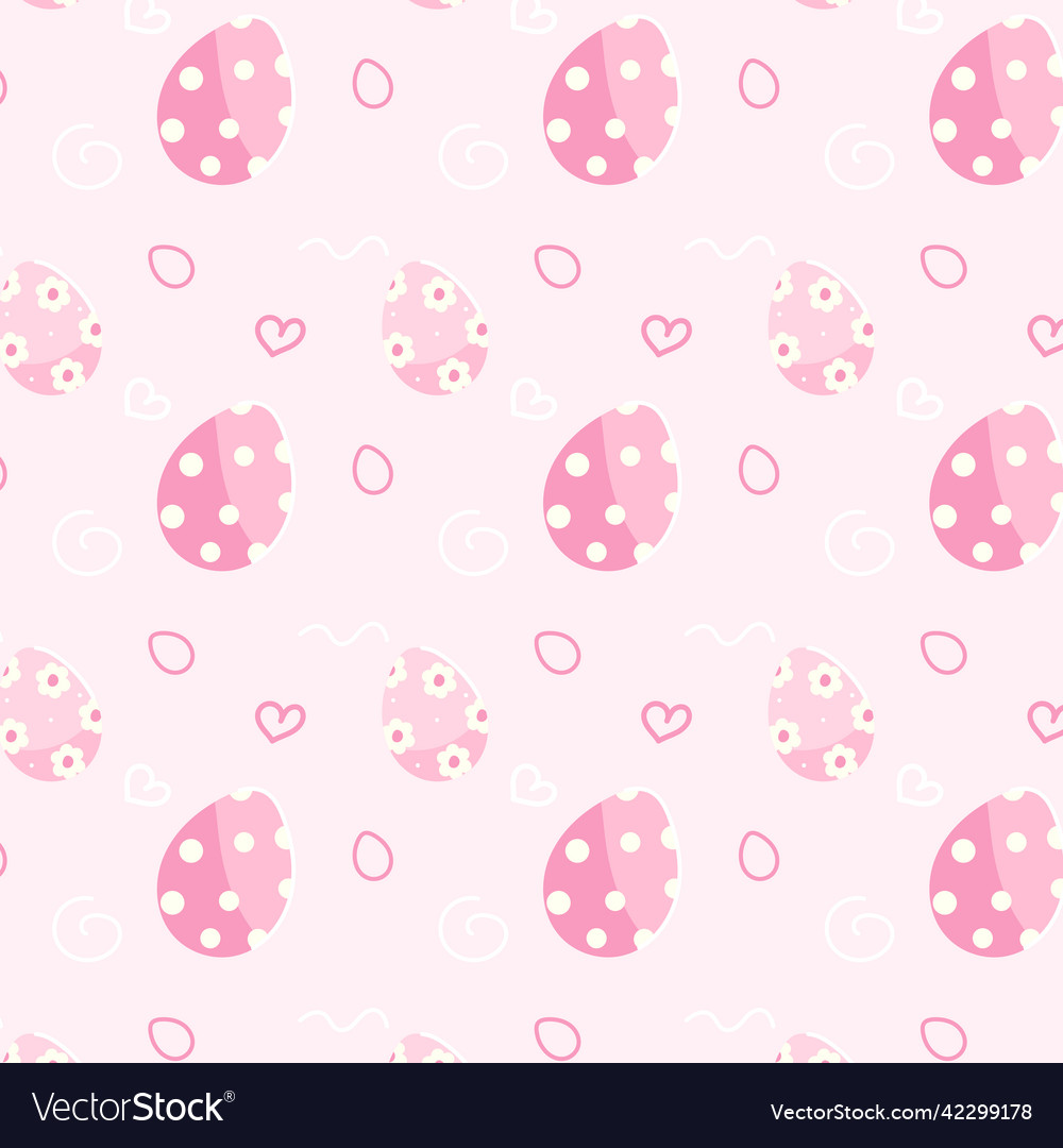 Egg pattern Royalty Free Vector Image - VectorStock