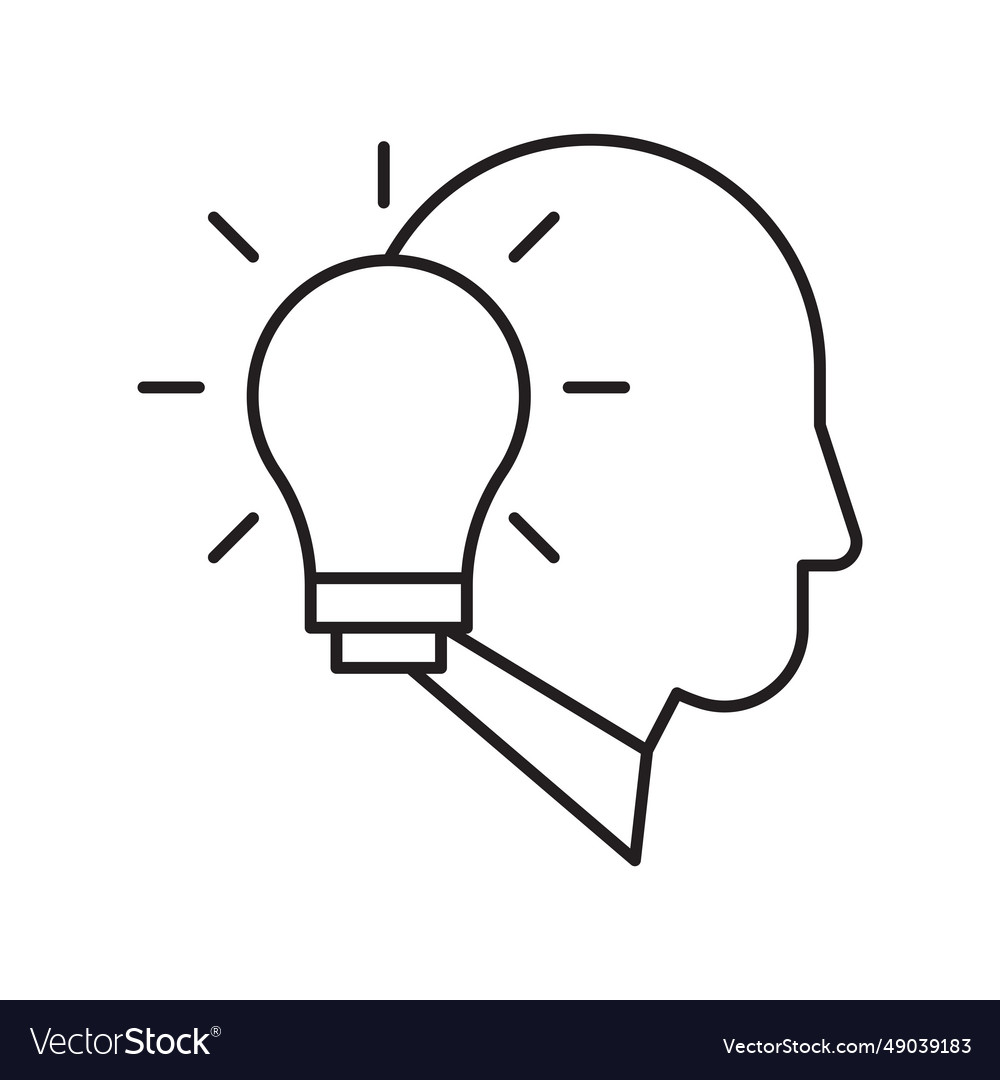 People thinking icon Royalty Free Vector Image People thinking icon Royalty Free Vector Image