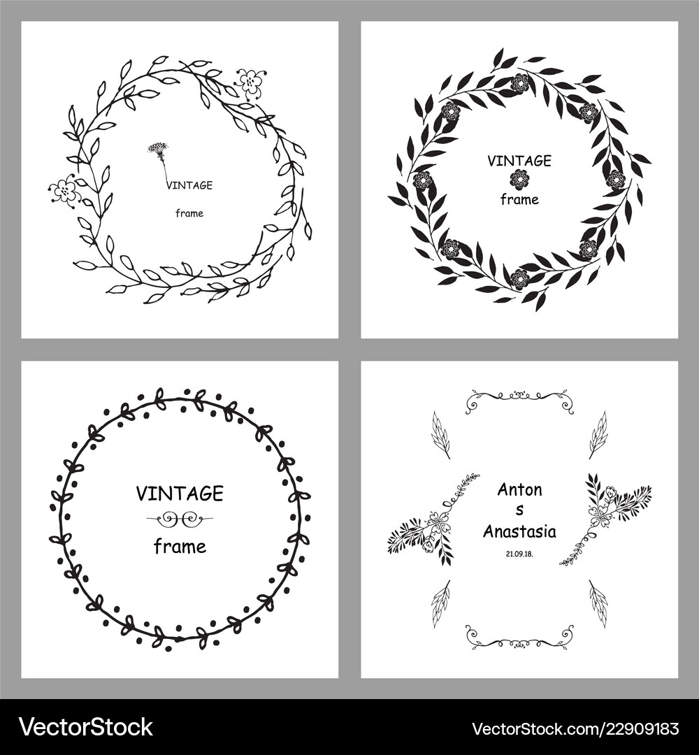 Set retro vintage badges and label logo Royalty Free Vector