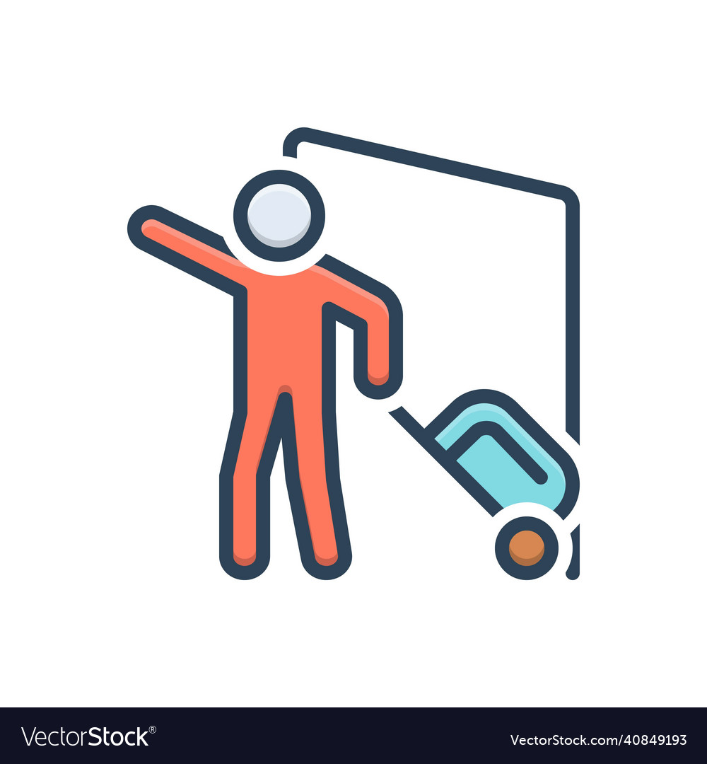 Arrive Royalty Free Vector Image - VectorStock