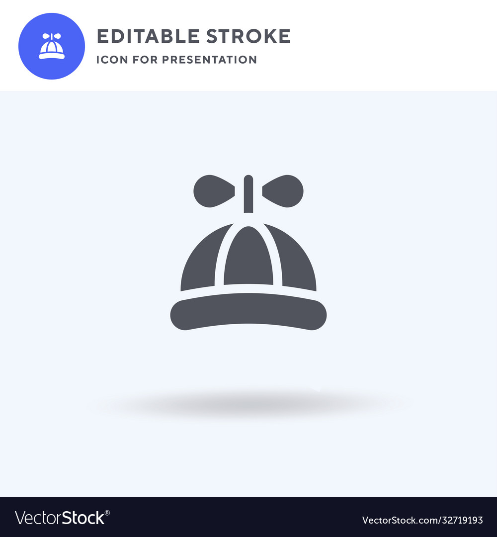 Propeller icon filled flat sign solid Royalty Free Vector