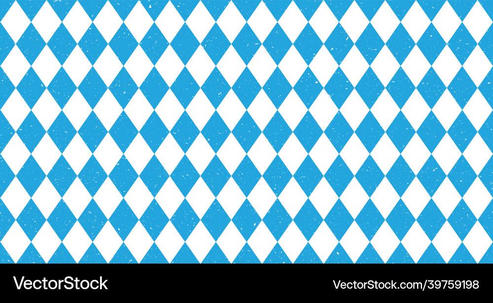 Bavarian oktoberfest seamless pattern with blue Vector Image