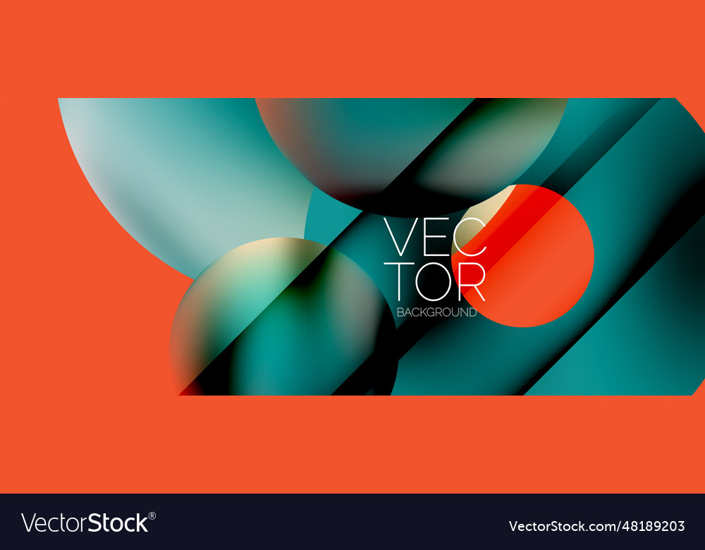 Dynamic fluid gradient techno sphere mesmerizing Vector Image
