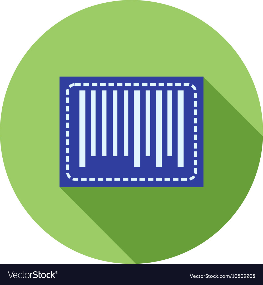 Cutting bar code Royalty Free Vector Image - VectorStock