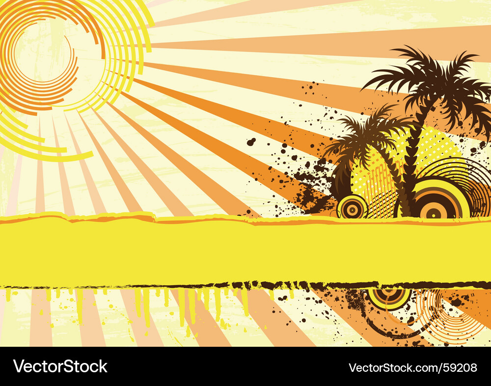 Summer Royalty Free Vector Image - VectorStock