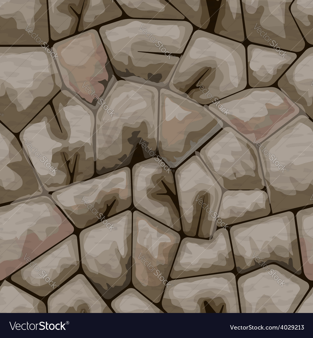 Stone seamless pattern Royalty Free Vector Image
