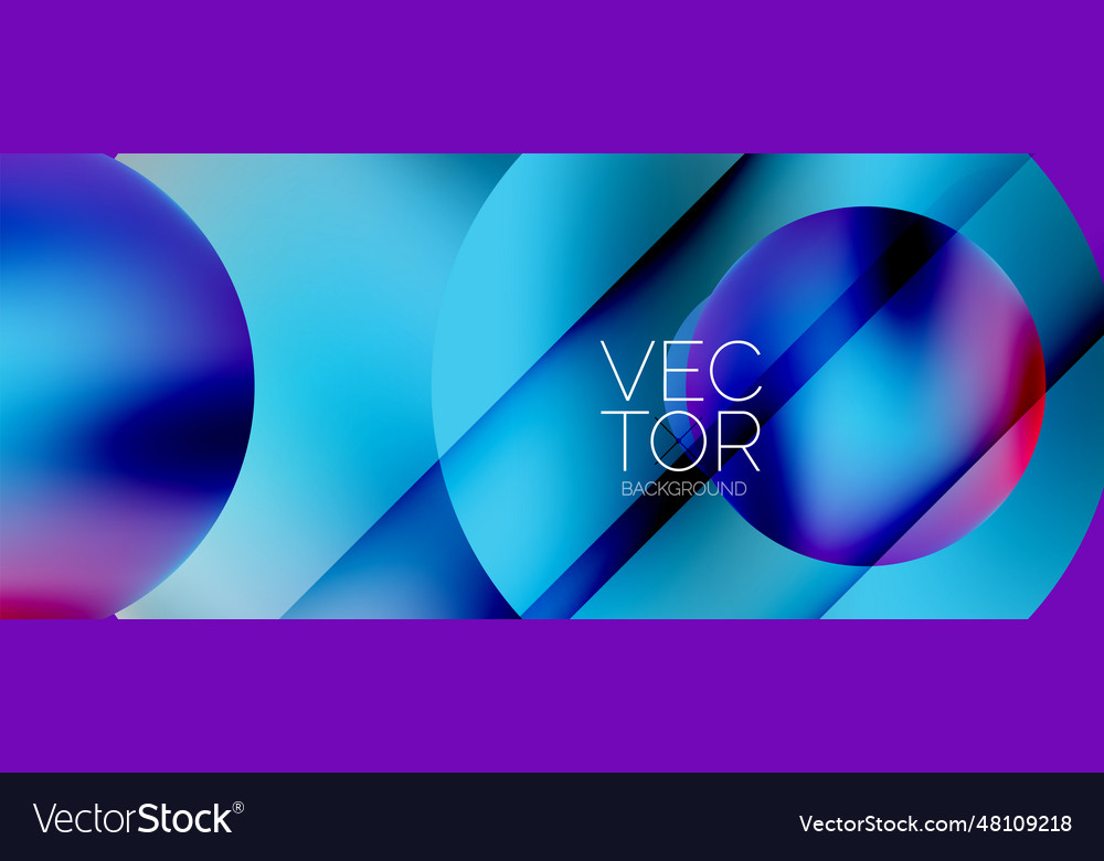 Dynamic fluid gradient techno sphere mesmerizing Vector Image