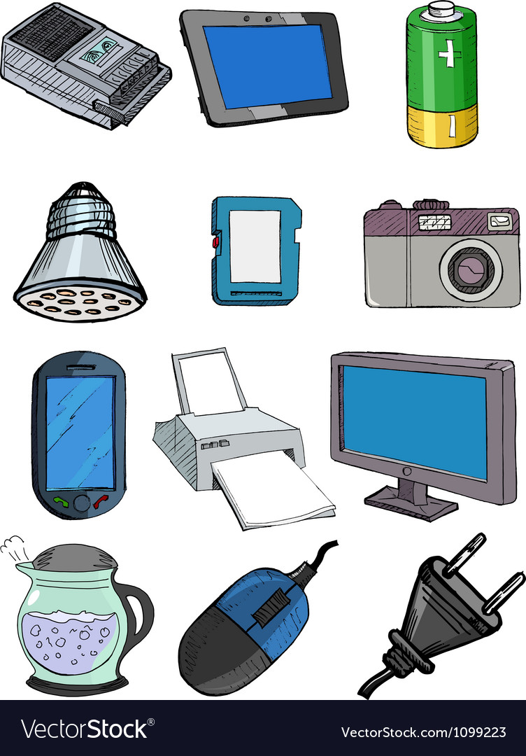 Electronics Royalty Free Vector Image - VectorStock
