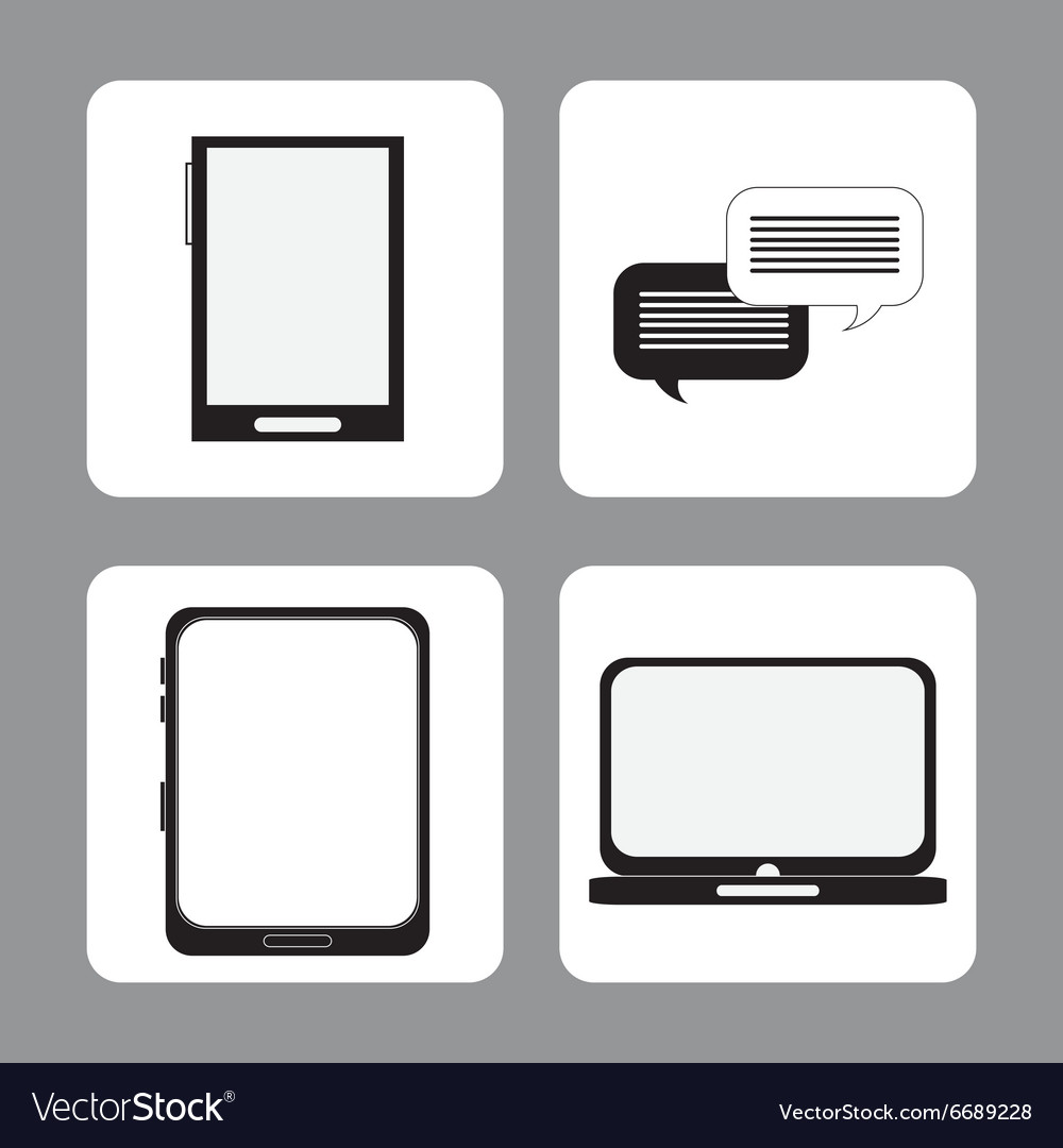 Communication and chat design Royalty Free Vector Image
