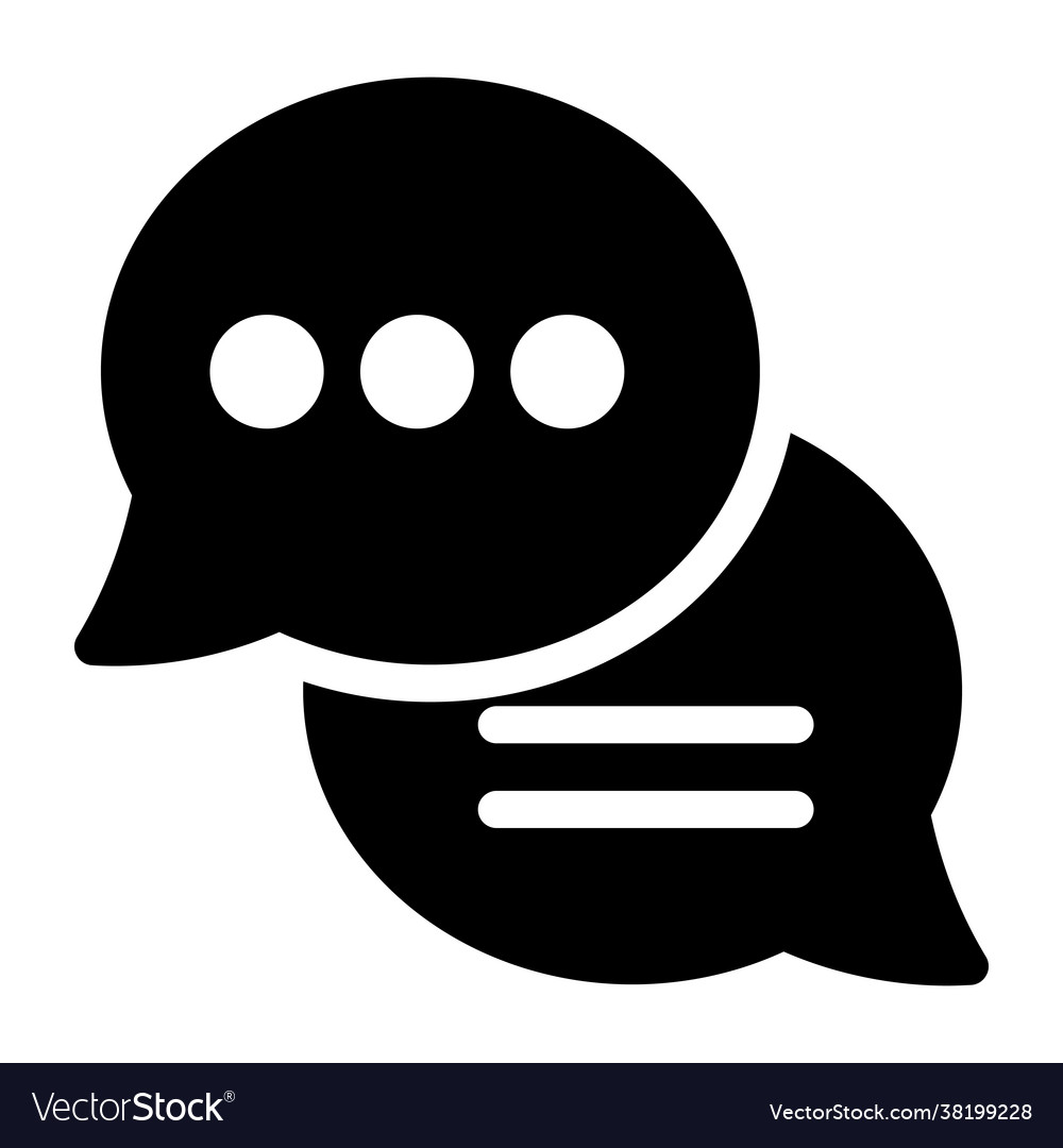 Message typing Royalty Free Vector Image - VectorStock